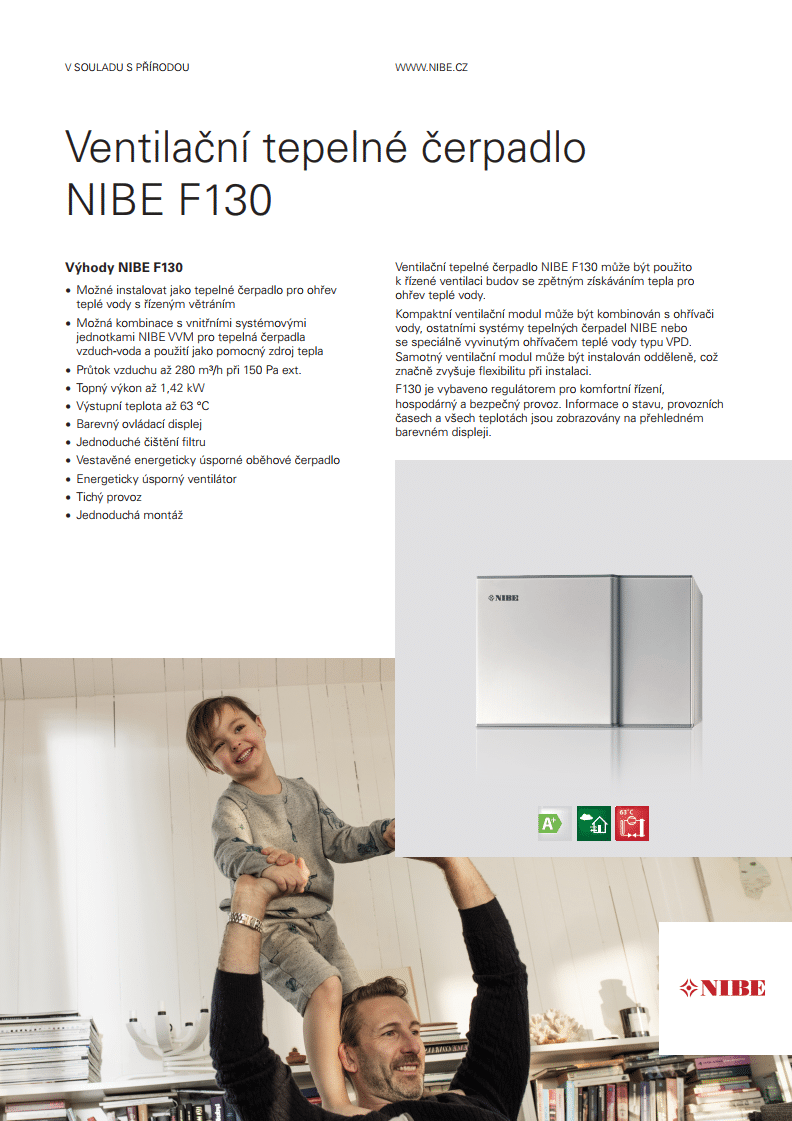 NIBE F130 - ATEG tepelná technika