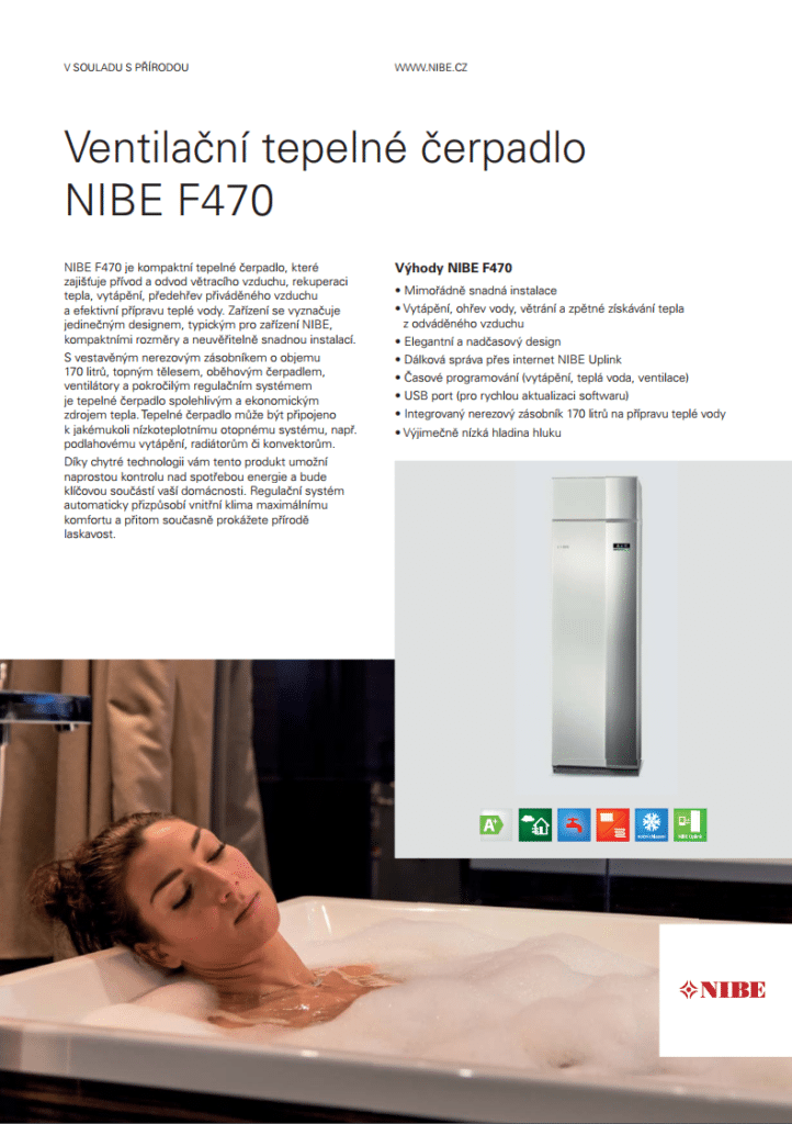 NIBE F470 - ATEG tepelná technika